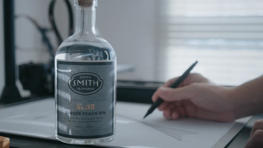 GINGER PEACH GIN / SMITH TEAMAKER | Tsuyoshi NAKATOMI